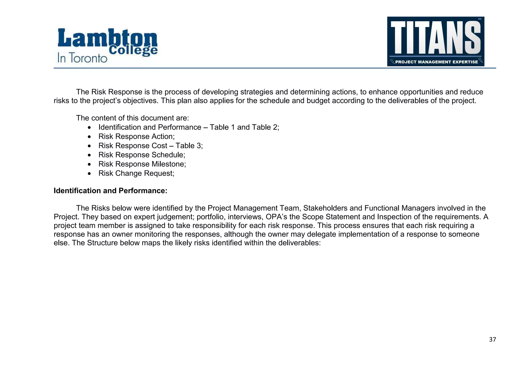 Alpha Case Study - Project Management Plan Sample | PDF