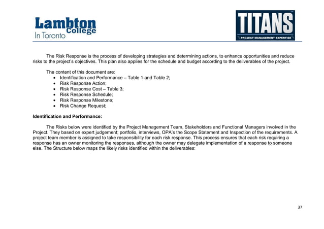 Alpha Case Study - Project Management Plan Sample | PDF
