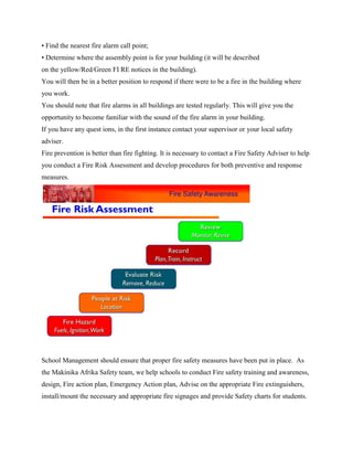 SCHOOL FIRE SAFETY | PDF