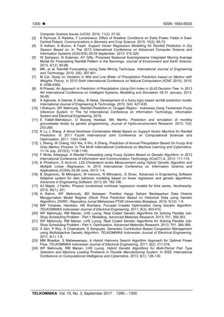 Regression Modelling for Precipitation Prediction Using Genetic Algorithms | PDF | Weather | Science