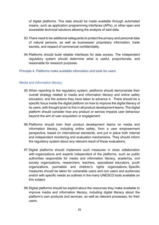 Unesco Digital Platforms Regulation Guide | PDF