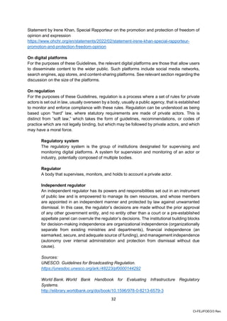 Unesco Digital Platforms Regulation Guide | PDF