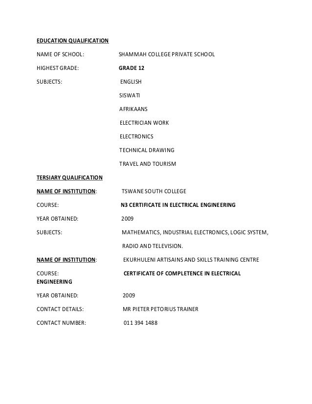 How To Write A Cv Examples South Africa Resume how-to-write-a-cv-examples-south-africa-resume