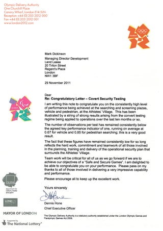 Congratulatory Letter | PDF