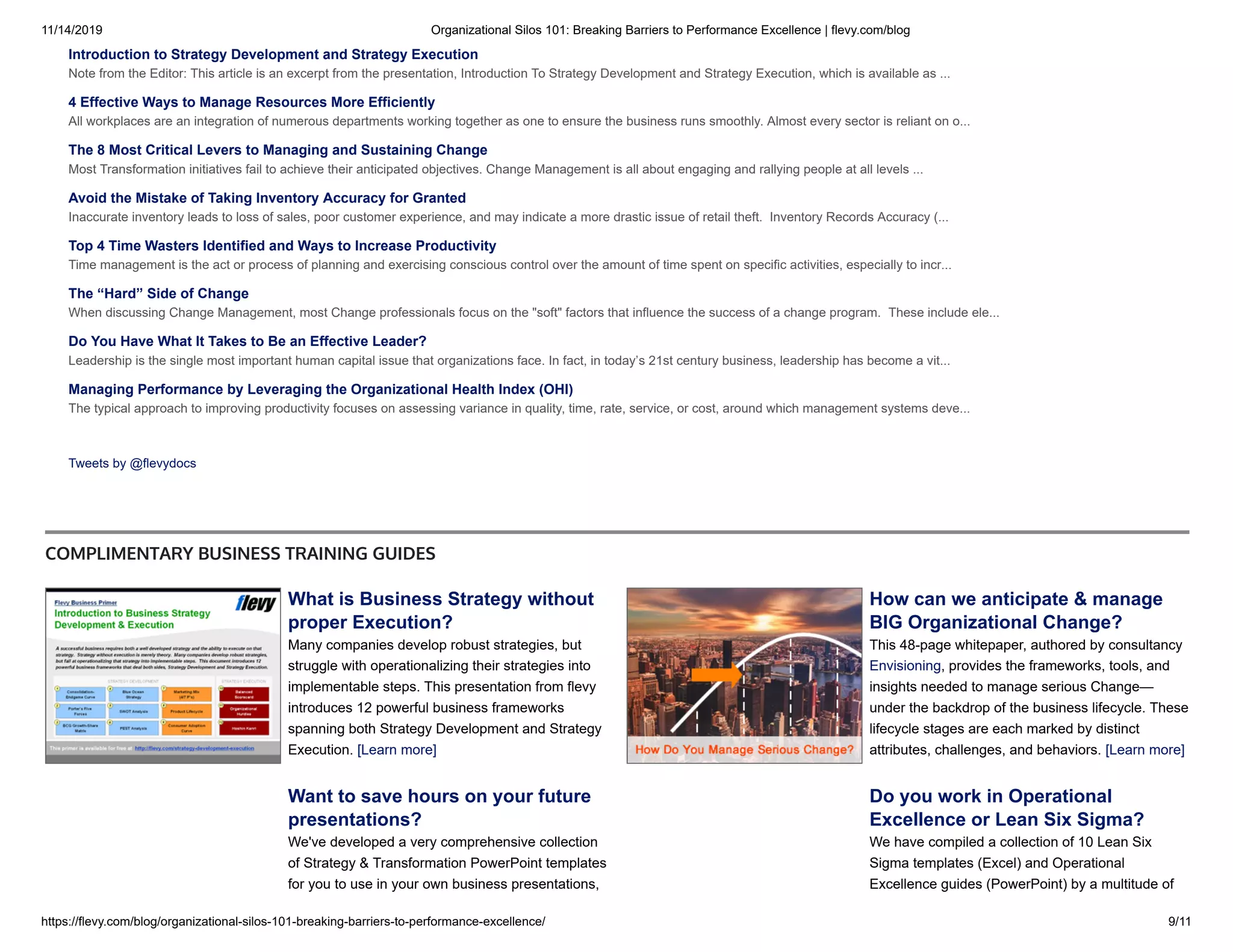 [Whitepaper] Organizational Silos 101: Breaking Barriers to Performance ...