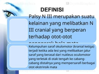 Diagnosis dan Tatalaksana Parese Nervus III | PPTX