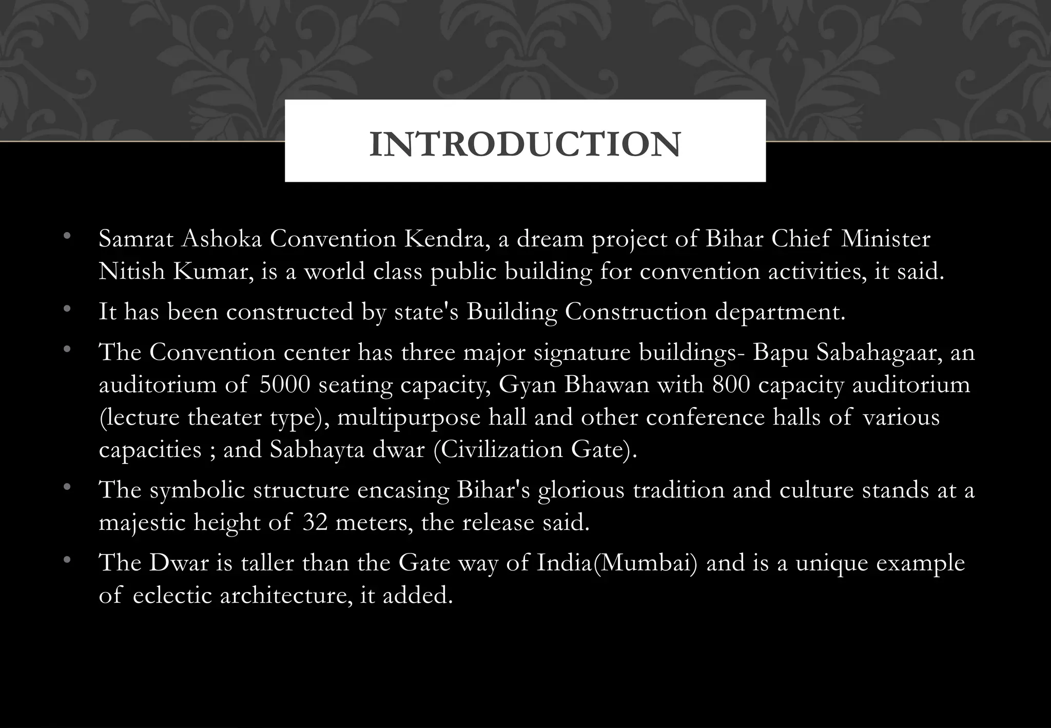 384496458-SAMRAT-INTERNATIONAL-CONVENTION-CENTRE.pptx