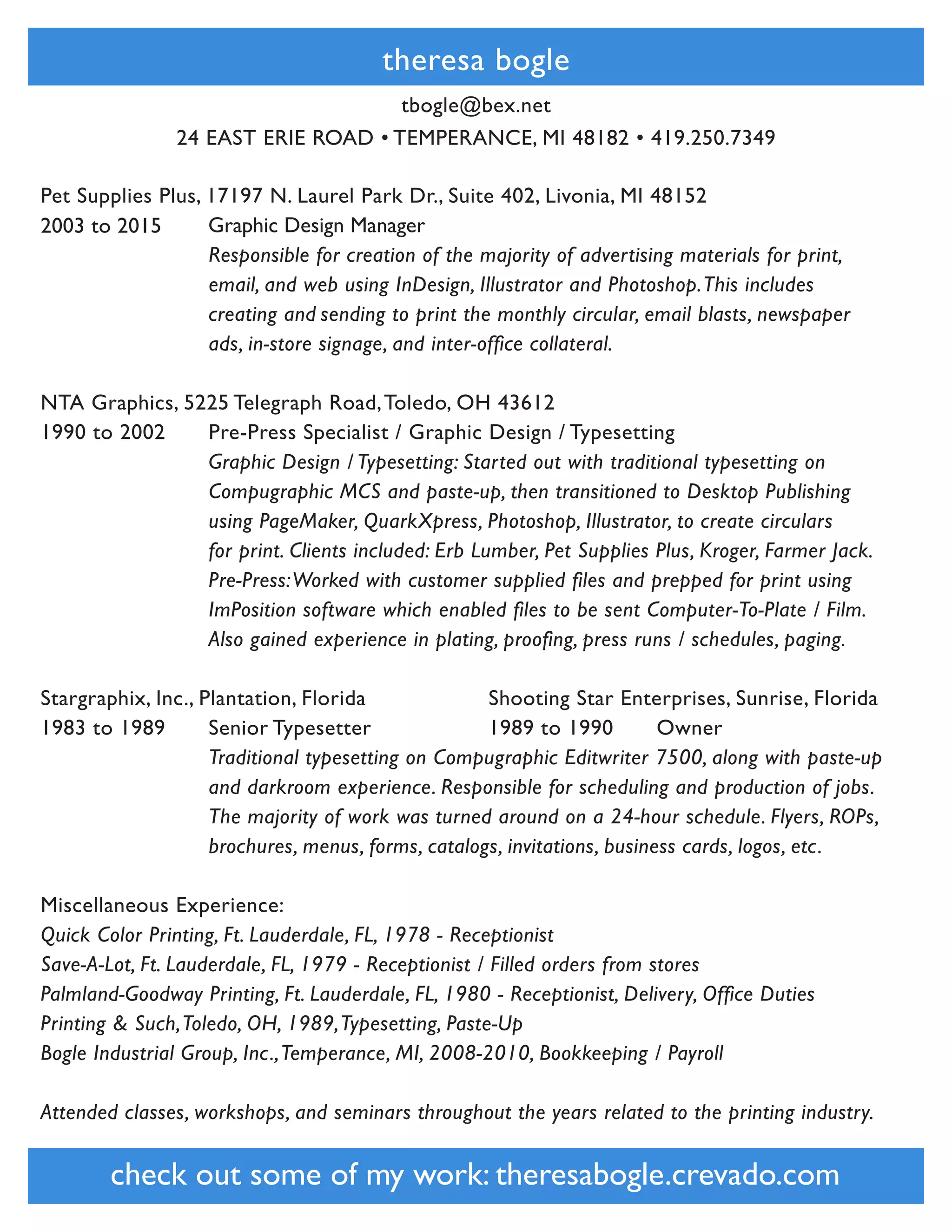 TBogle_Resume_2015 | PDF | Computer Software and Applications | Computing