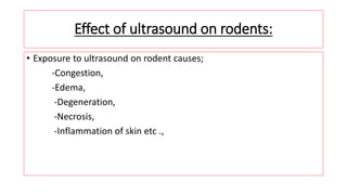 High frequency control for rodents | PPTX