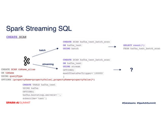 Simplify CDC Pipeline with Spark Streaming SQL and Delta Lake | PDF