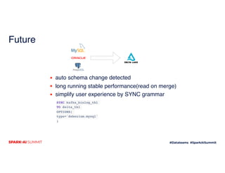 Simplify CDC Pipeline with Spark Streaming SQL and Delta Lake | PDF
