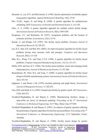 An Application of Genetic Algorithm for Non-restricted Space and Pre ...