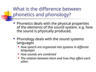 The sound pattern of language The sound pattern of language The sound pattern of language The ...
