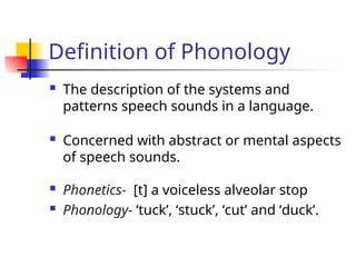The sound pattern of language The sound pattern of language The sound pattern of language The ...
