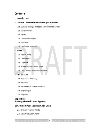 LANDSCAPE DESIGN GUIDELINES - 2009 | PDF