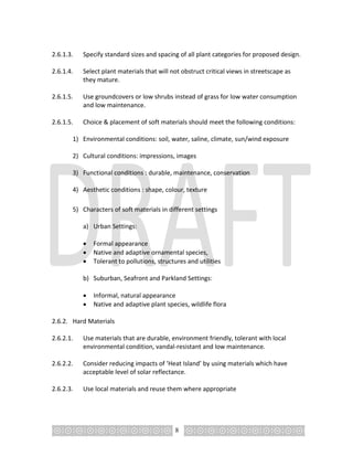 LANDSCAPE DESIGN GUIDELINES - 2009 | PDF