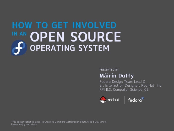 Getting Involved In An Free Open Source Operating System
