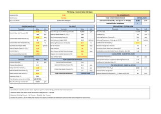 PSV Sizing - API Based | PDF