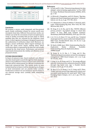 Achieving Secure, Universal, and Fine Grainedquery Results Verification for Secure Searchscheme ...