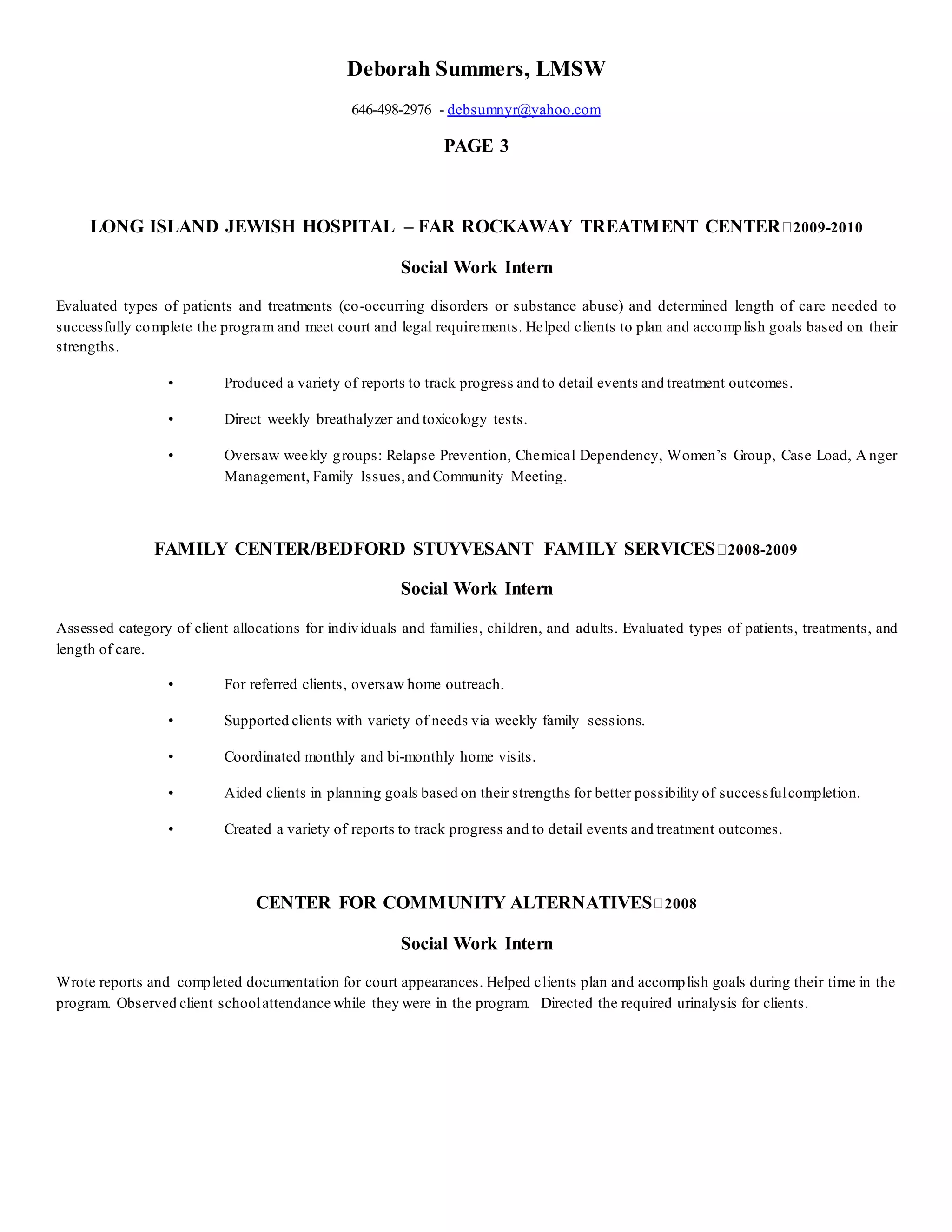 Deborah Summers 7 2014 | PDF