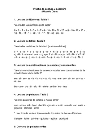 38605286 prueba-de-lectura-y-escritura | PDF