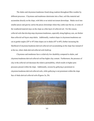 Characterizing Slope Stability of Colluvial Soils in Ohio using LiDAR ...