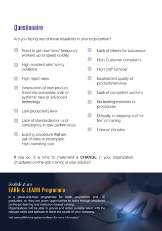 Brochure OJT-NEW-3 | PDF | Human Resources | Business