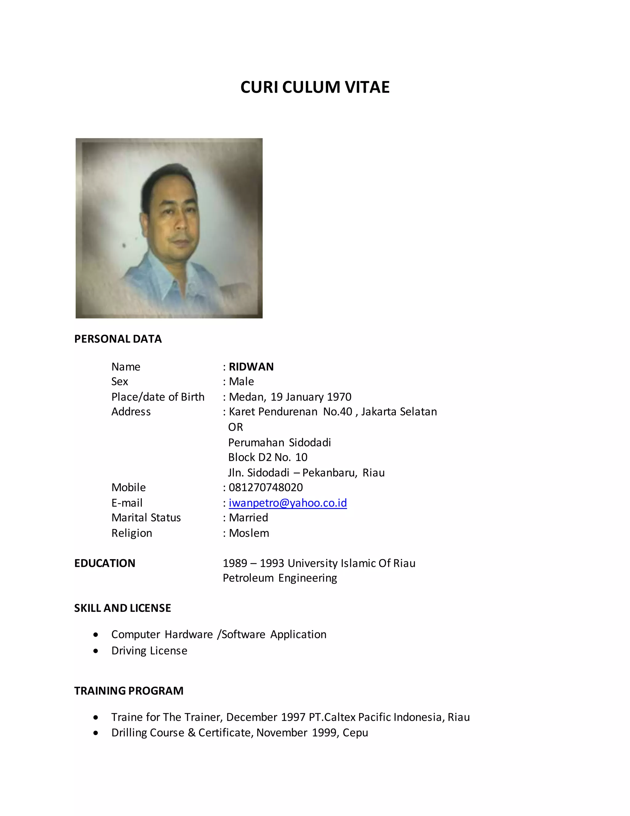 CURICULUM VITAE-REVISI | DOCX