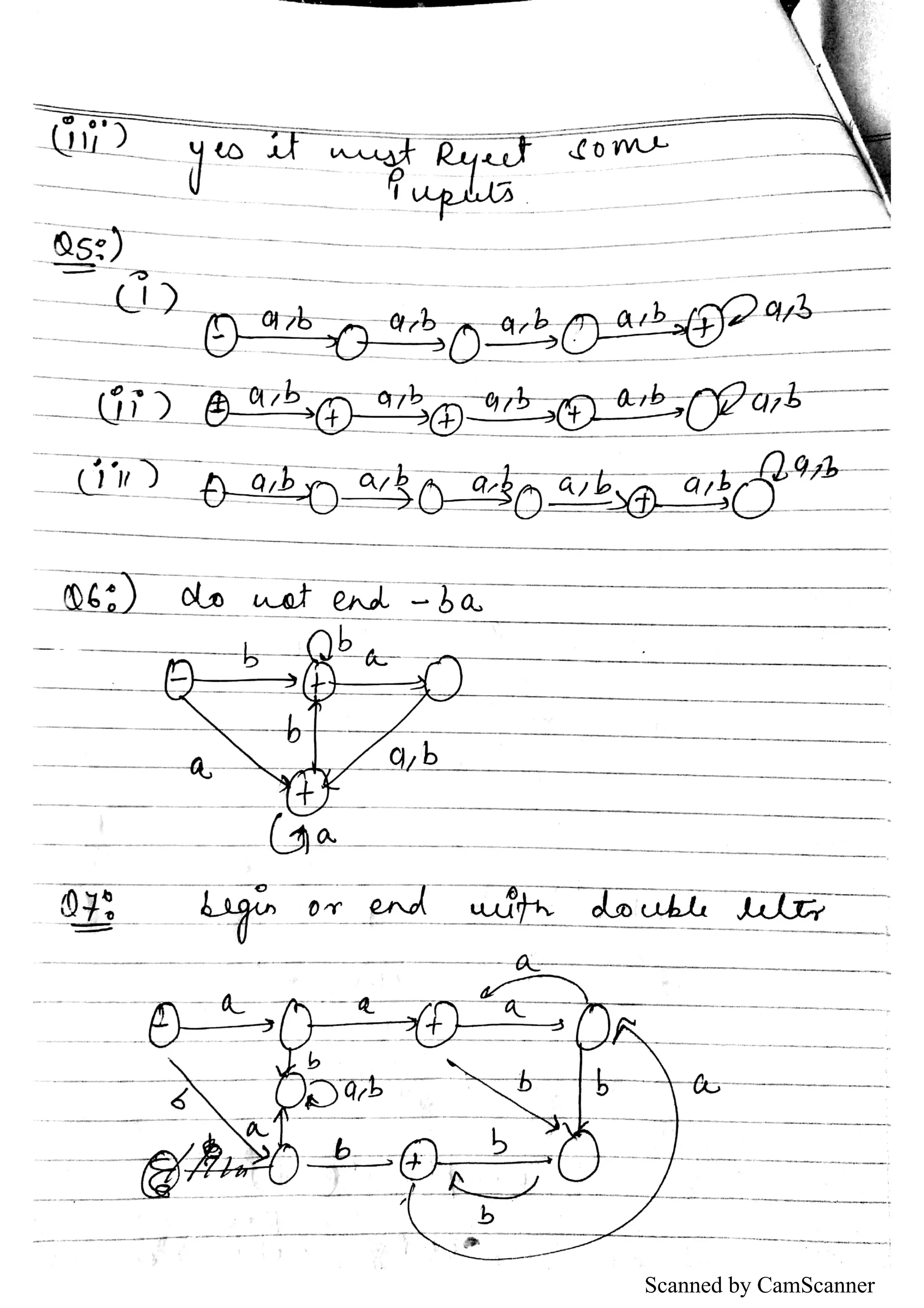 Introduction to Computer theory Daniel Cohen Chapter 4 & 5 Solutions | PDF