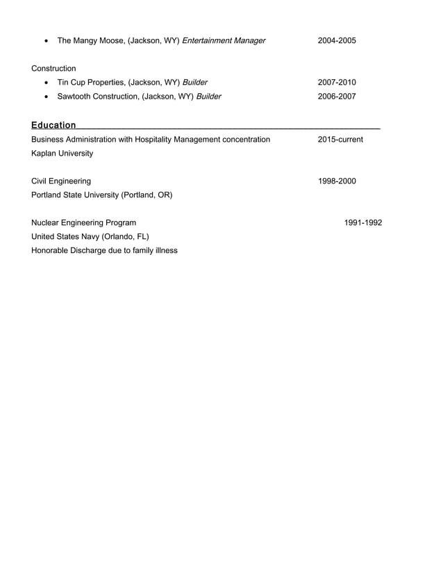 Stephen Carter resume | PDF