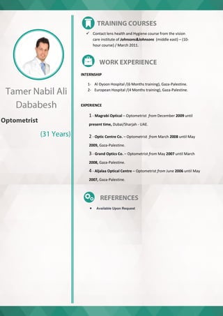 TAMER CV-NEW | PDF | Eye and Vision Conditions | Diseases and Conditions