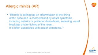 Role of INS in the treatment of Allergic Rhinitis (AR).pptx