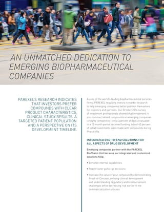 PAREXEL BioPharm Unit | PDF
