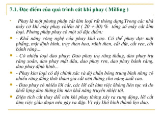 Bài Giảng Cắt Kim Loại | PDF