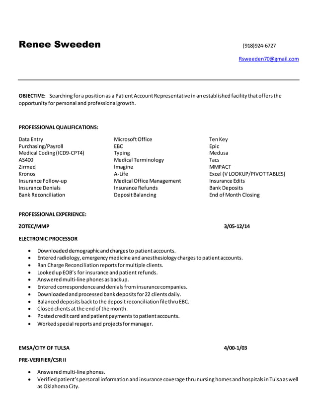 Renee resume 110515 | PDF