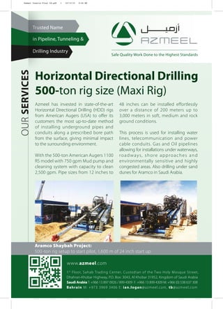 Azmeel Brochure | PDF