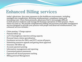 Bikham Medical Billing Presentation Final | PPT