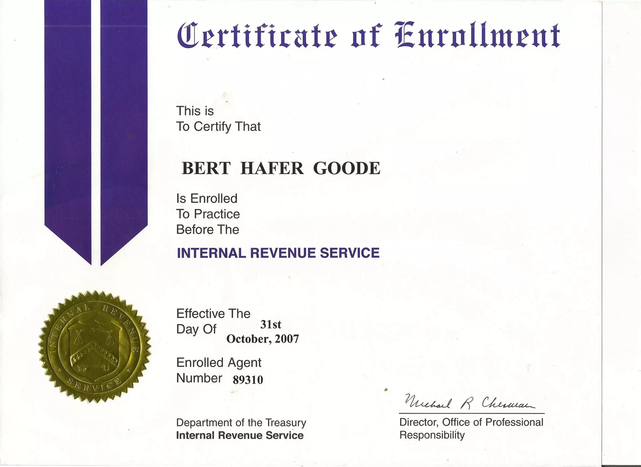 EA certification | PPT