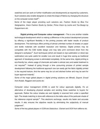 IT Applications in Apparel Industry | PDF | Apparel Industry | Industries