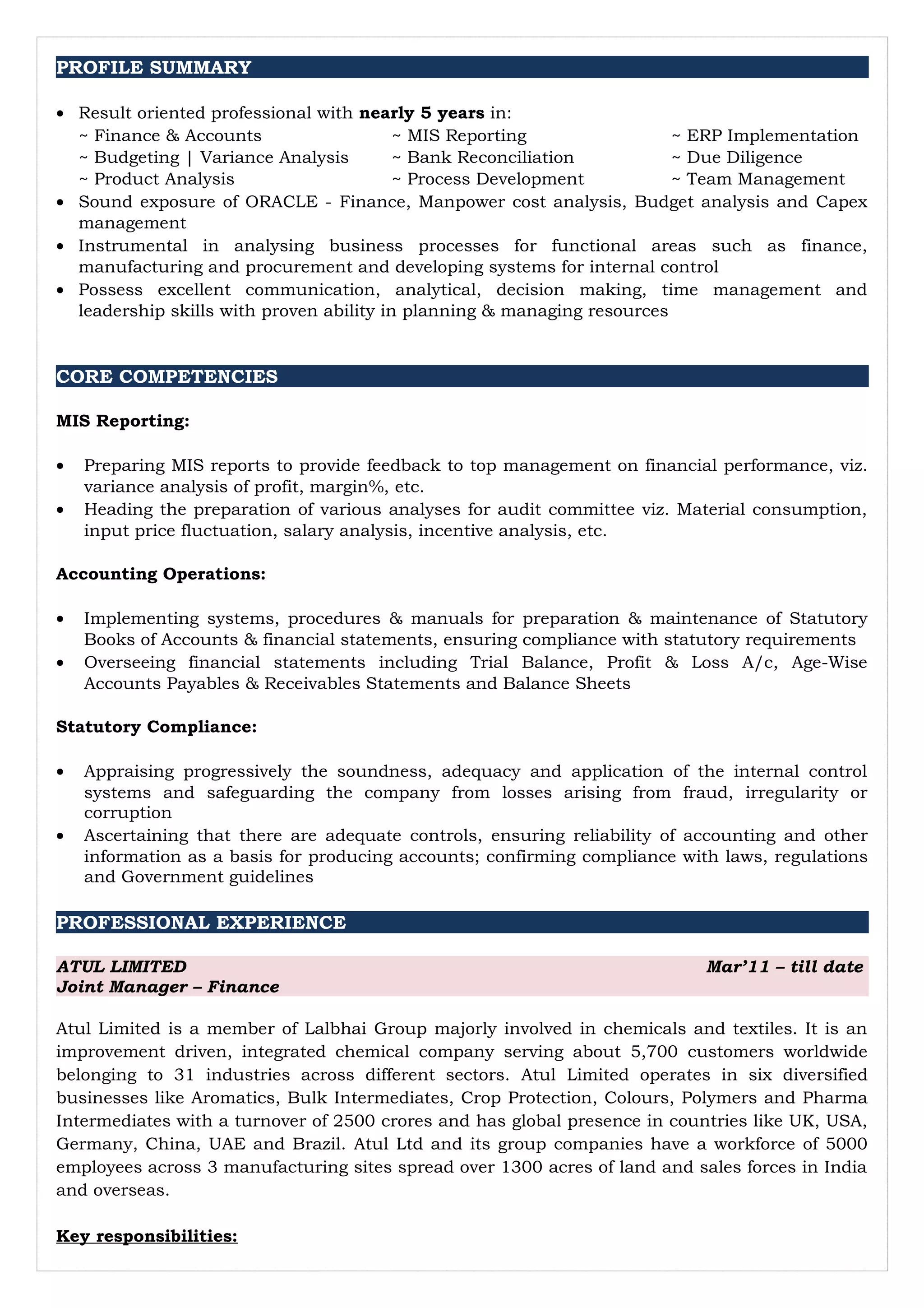 Kalpit Shah CV | DOC