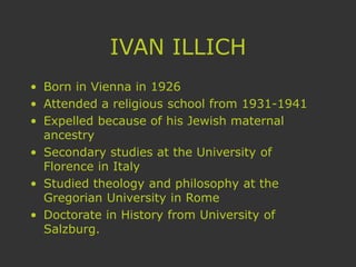 Ivan Illich mit media lab - - 3885110.ppt