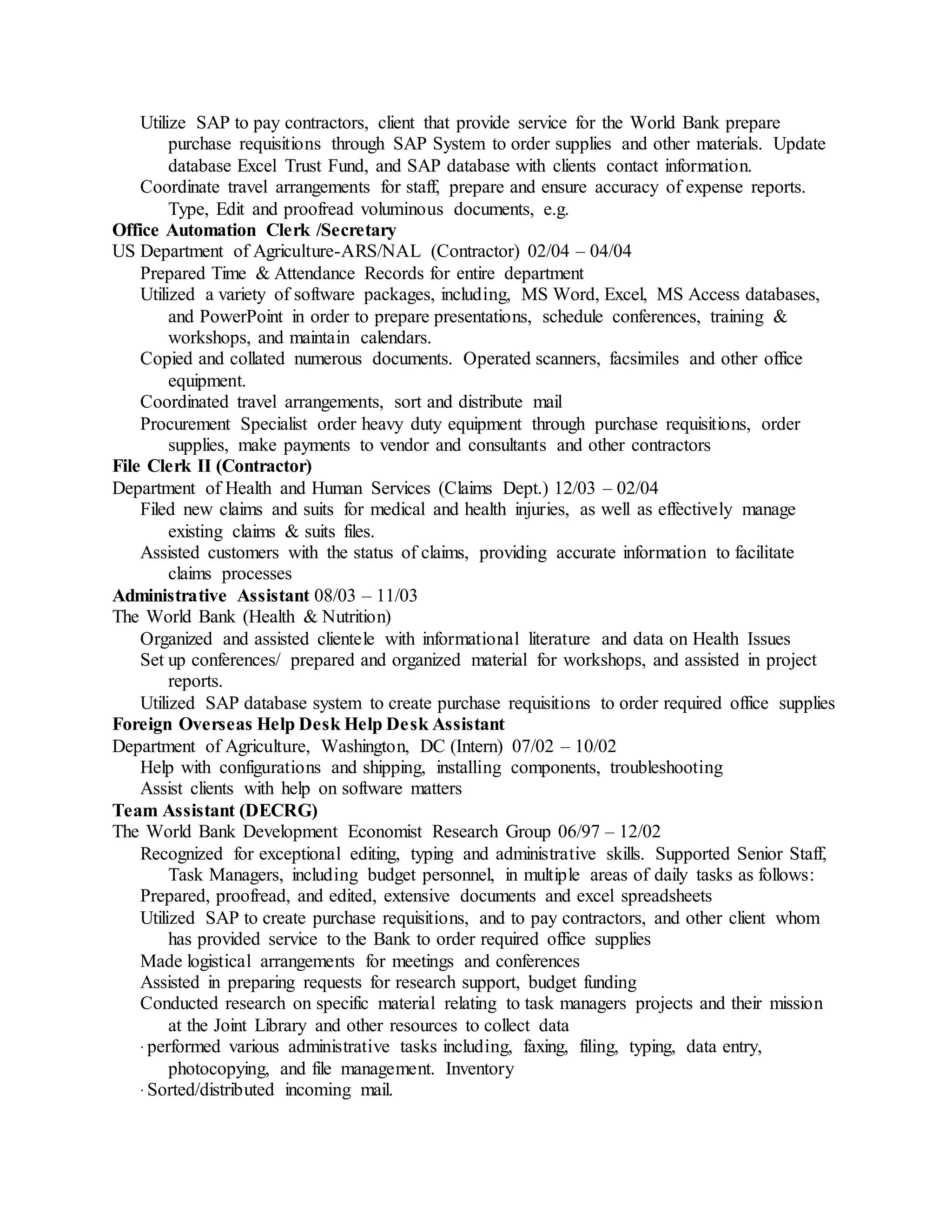 FRANCESCA resume2016 | DOCX