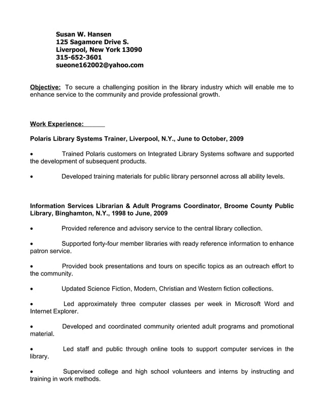 Susan Hansen final res | DOC