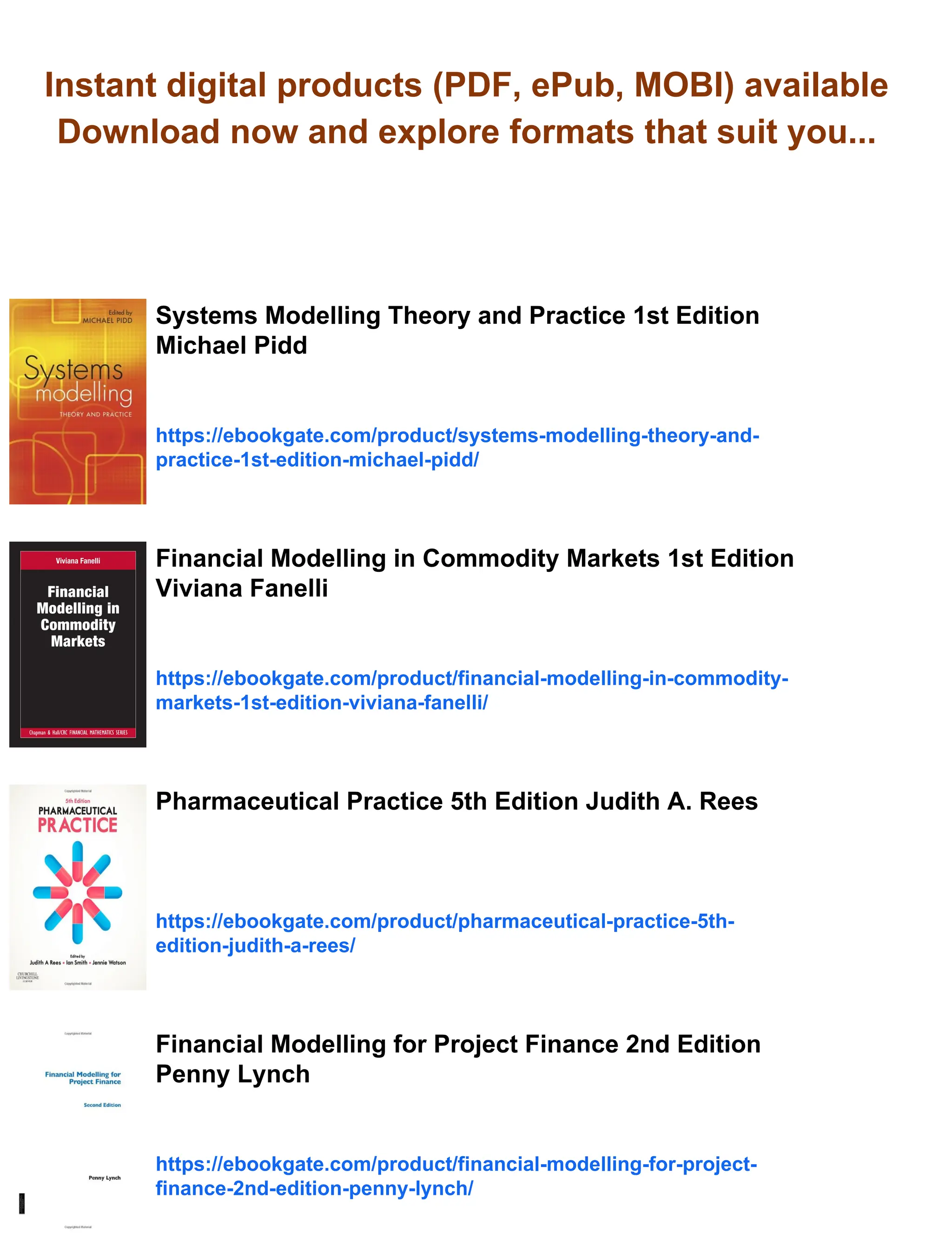 Financial Modelling in Practice Michael Rees | PDF