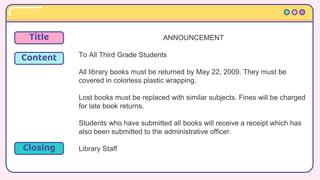 announcement text for grade x.pptx