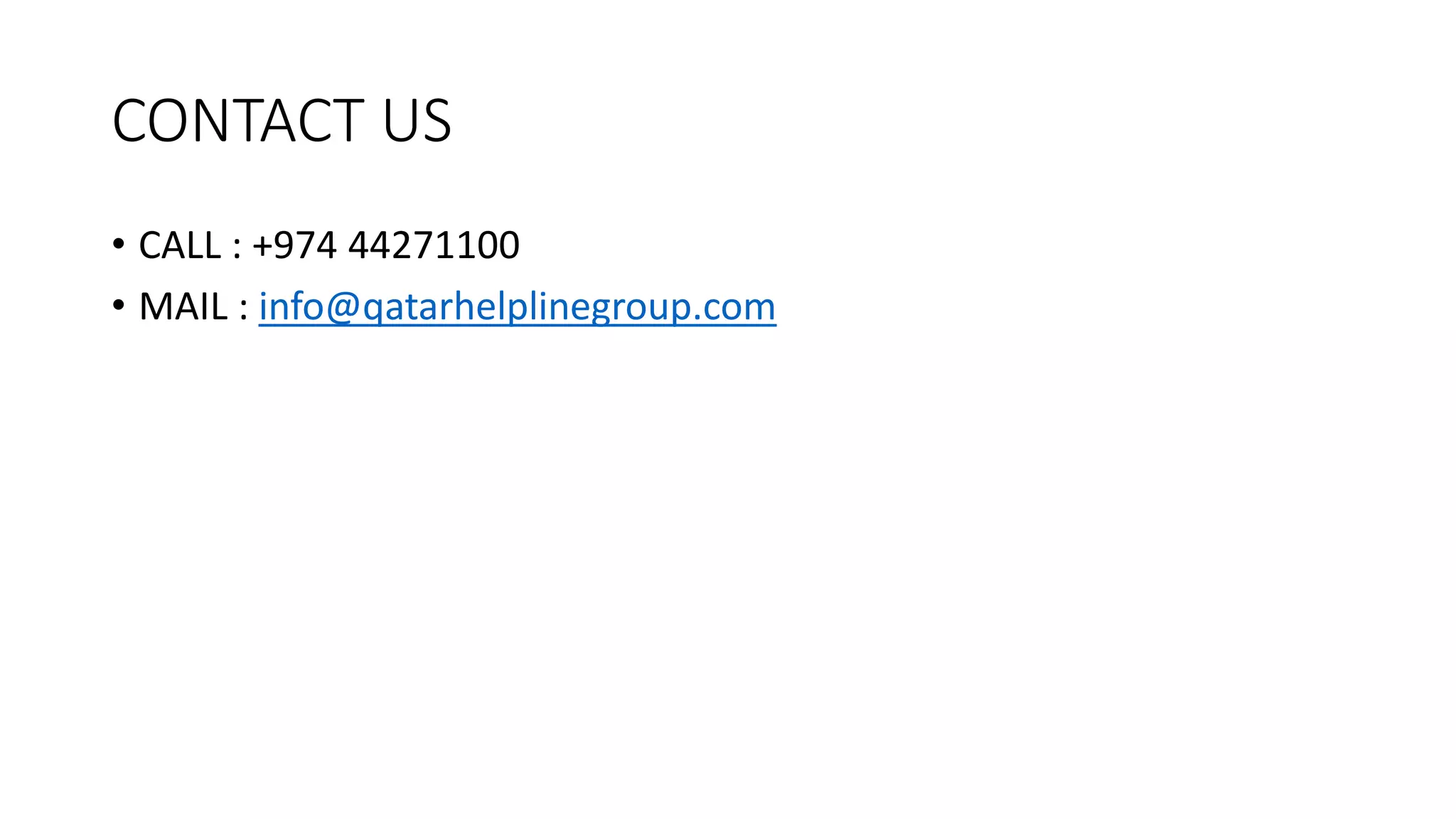 Helpline Group | PPT