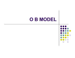 38995471 ob-model | PDF