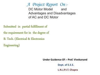 MINOR PROJECT 2016 7TH SEM | PPTX | Radio Control | Hobbies & Interests
