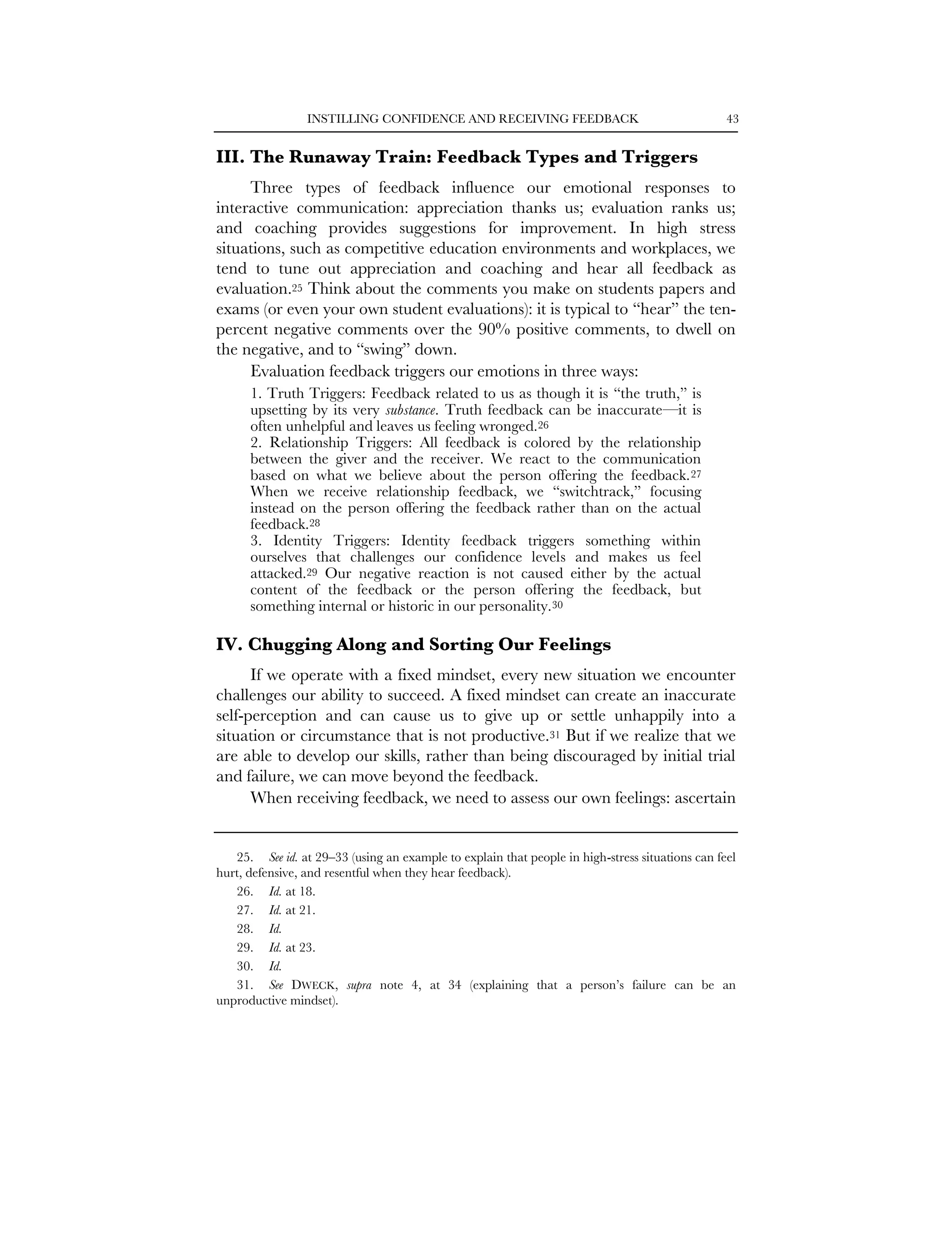 Fast Track Your Mindset | PDF