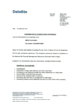 Deloitte reference | PDF